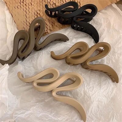 grab clip Korean ins Internet celebrity hair grab back of th