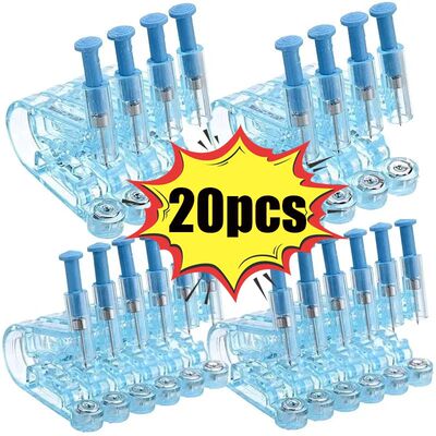 20PCS Blue Ear Piercing Gun Kit Asepsis Disposable Healthy S