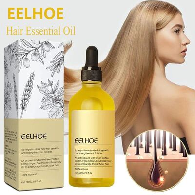 60ml Rosemary Dense Hair Essential Oil Veganic Lavender Repa