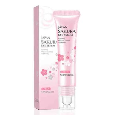 Sakura Eye Serum Anti Dark Circles Eye Bags Firming Moisturi