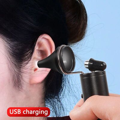 Ear Pick Pliers Endoscope Earwax Remover Nasal Forceps Ear C