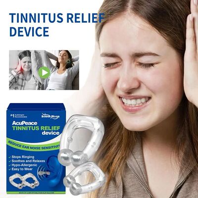 Tinnitus Relief Clip Portable Treatment Ringing Earache Clea