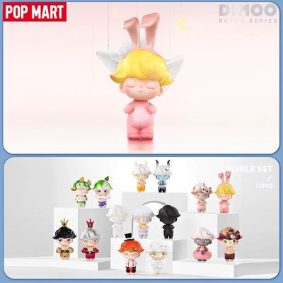 POP MART Dimoo Retro Series Mystery Box 1PC/12PCS Blind Box