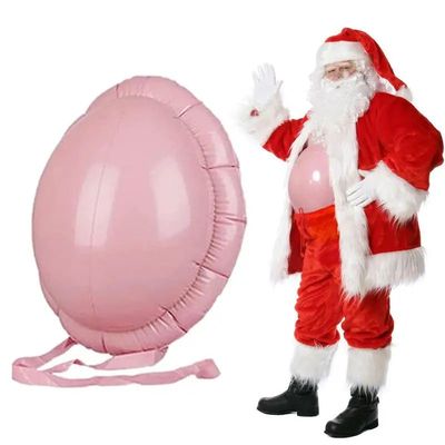 Inflatable Pregnant Belly Fake Beer Belly Christmas Santa Cl