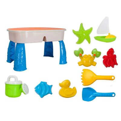 Summer Outdoor Beach Sandpit Toys Sand Bucket Water Wheel Ta