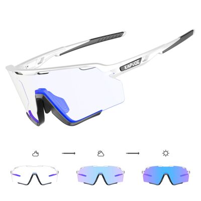 New Outdoor Photochromic Cycling Glasses Men MTB Bicycle Cyc