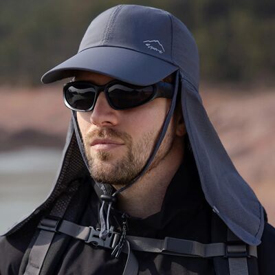 Detachable Quick Drying Baseball Cap for Men Outdoor Hiking