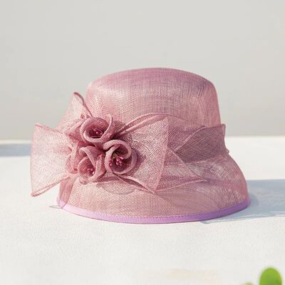 Philippine linen hat British elegant fashion banquet top hat