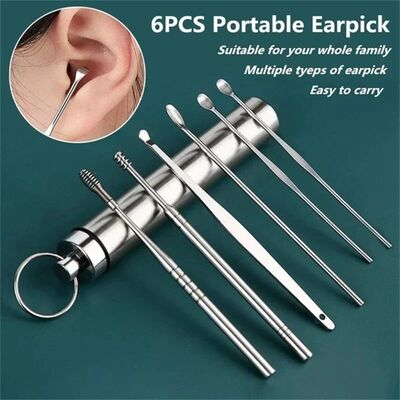 Ear Wax Remover Cleaning Kit Pickers Ear Pick Earwax Cleaner