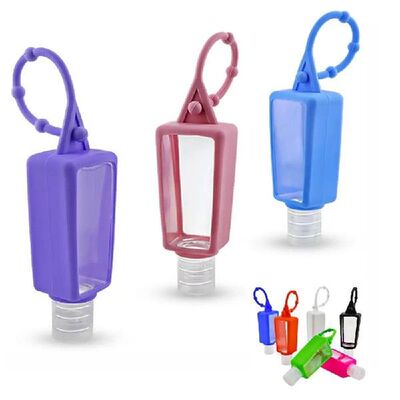 Mini Hand Sanitizer 30ml Silicone Hand Gel Holder Refillable