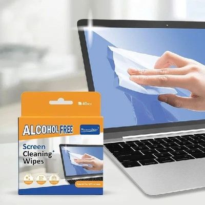 40pcs Dual-Use Screen Cleaning Kit Portable Wipes for Phones