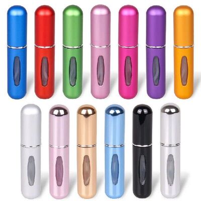 5/10/20/pcs 5ml Mini Portable Refillable Perfume Bottle Refi