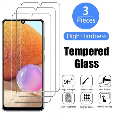 3PCS Tempered Glass for Samsung A54 A34 A24 A13 A14 A04 A04S A04E Screen Protector For Galaxy A53 A3