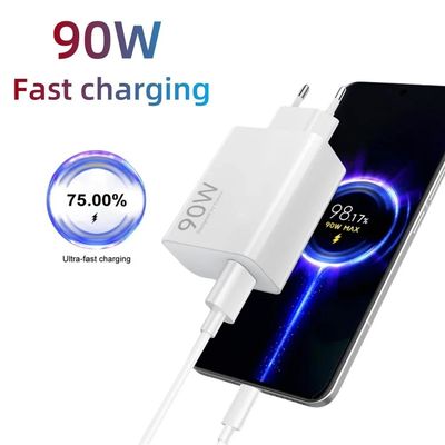 90W USB Quick Charge Phone Charger High Speed Mobile Phone Power Adapter For iPhone Huaweim Samsung