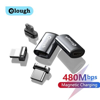 OTG Adapter Micro USB To Type C Adapter Magnetic Plug For iP
