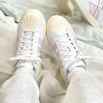 Adidas阿迪达斯STREETTALK男女情侣款低帮耐磨时尚休闲板鞋JP8275