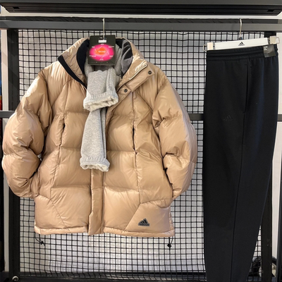 ADIDAS阿迪达斯PUFF DOWN JKT男子宽松保暖防风运动羽绒服 IL8931