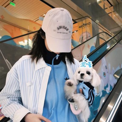 ADIDAS阿迪达斯男女同款显脸小运动休闲遮阳帽软顶棒球帽 JY4785