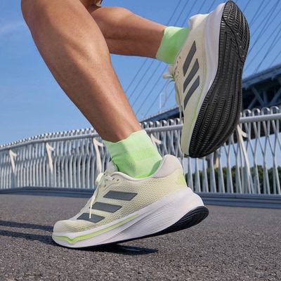 ADIDAS阿迪达斯男鞋RESPONSE舒适百搭运动网面透气跑步鞋 IH6098