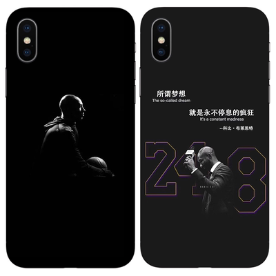 适用oppoReno4手机壳ace2纪念科比任意机型软壳R15s防摔R11一加7T