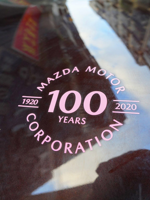 百年马自达 车贴 防水防晒防褪色昂克赛拉阿特兹CX5CX4马3马6通用