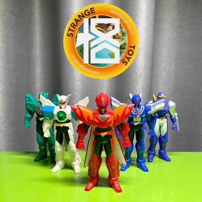 勇者指令达古奥 软胶机器人人偶 TAKARA正版 中古绝版老胶