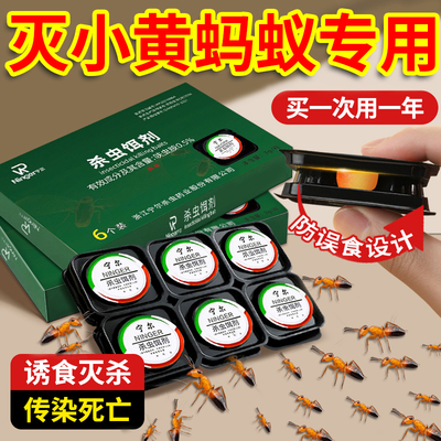 小黄蚂蚁药家用全窝室内端非无毒杀黄灭蚂蚁药一锅除非特效除饵剂