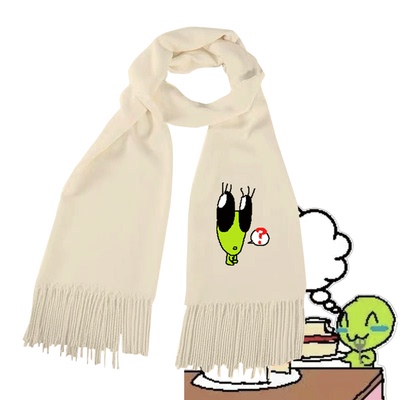 情侣可定制保暖围脖披肩围巾