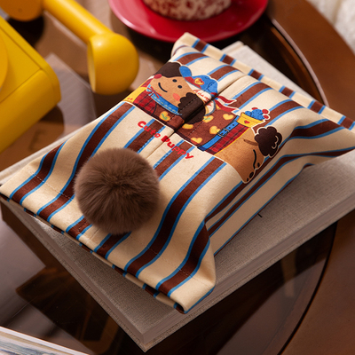 小狗麦琪美式卡通纸巾盒