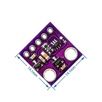 GY-MAX30100血氧浓度传感器模块