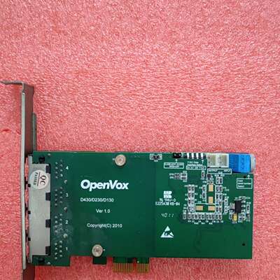{议价}OPENVOX DE430E 数字语音卡D430/D230/