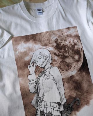 复古做旧日系动漫古着感