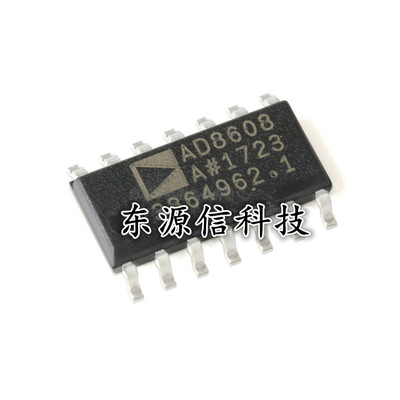原装正品 AD8608ARZ-REEL7 贴片SOP-14 精密CMOS轨到轨运算放大器