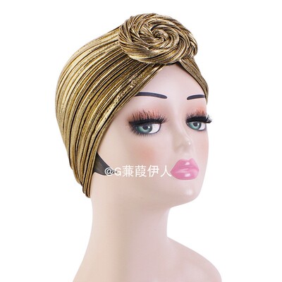 复古时装帽女春秋外贸头巾帽女