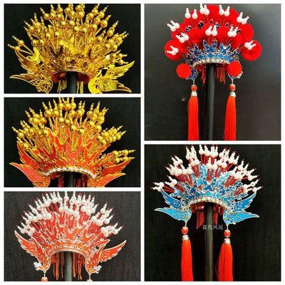 帽子bjd玩偶头饰凤冠挂件娃娃