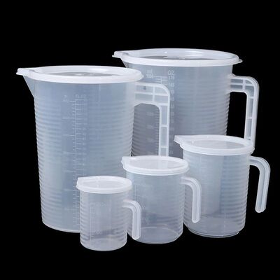 1Pcs 300ml/500ml/1000ml/3500ml/5000ml  Plastic Liquid Measur