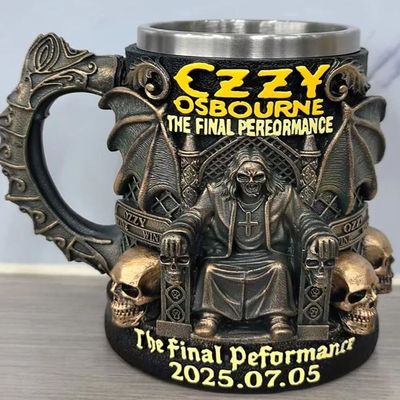 Ozzy Osbourne The Final Performance 3D Mug Stainless Steel S