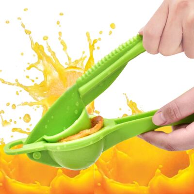 Plastic Lemon Lime Squeezer,Handily Manual Citrus Press Juic