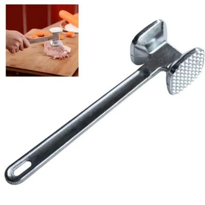 1PC Zinc Alloy Meat Tenderizer Hammer Mallet Tool for Poundi
