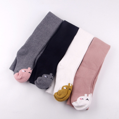 Newborn Baby Girls Soft Warm Winter Tights Cotton Toddler Ti