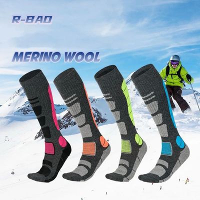1 Pair Merino Wool Thermal Socks Men Women Winter Long Warm