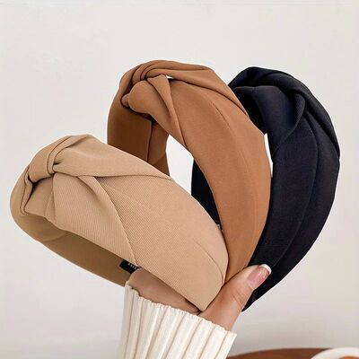New Knotted Headbands for Women Headdress Girls Vintage Hair