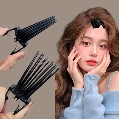 Simple Fluffy Hairpin Curling Roots High Natural Fluffy Hair