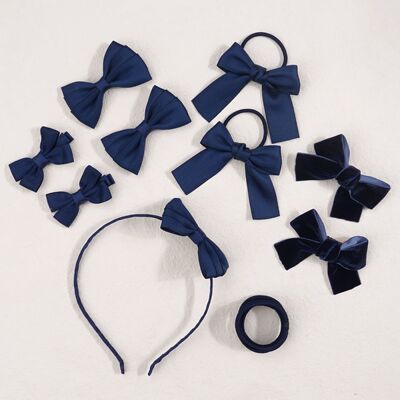 16Pcs/set Girls Hair Accessories Set Hair Ties Elastic Rubbe