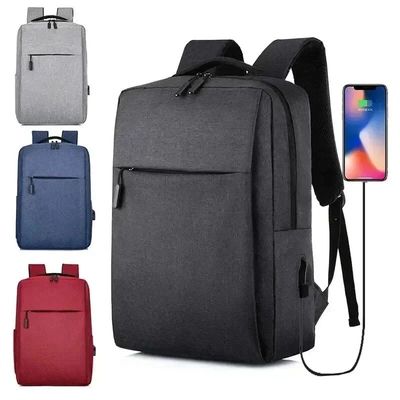 15.6 Inch Laptop Men Backpack Nylon Travel Male Laptop Backp
