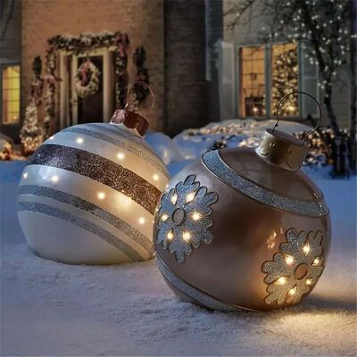 Outdoor Christmas Inflatable Decorated Ball 60cm PVC Giant B