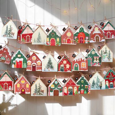Christmas Gift Box Paper Christmas Decoration for Home  Xmas
