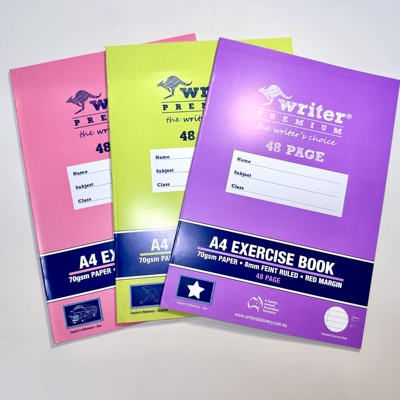 原装进口WriterA4骑马钉48页