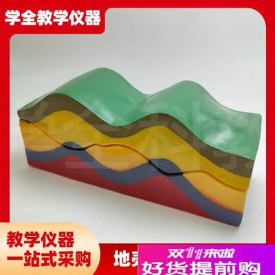 28023地壳变动演示器模型高中地E理地质运动地貌教学仪器实验器材