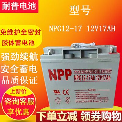 耐普蓄电池12V17AH/EPS配电柜